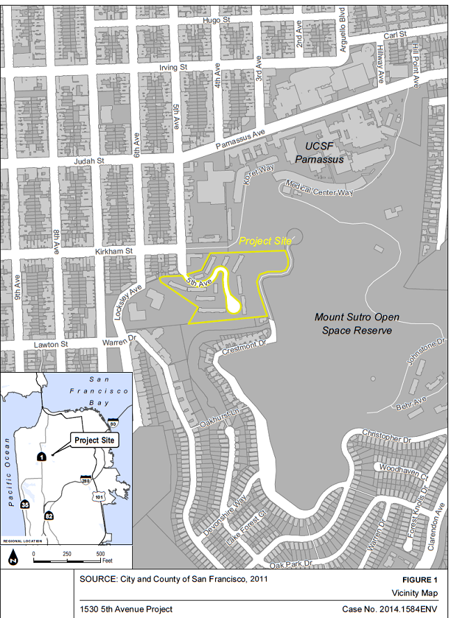 kirkham map | Mount Sutro Forest That Was